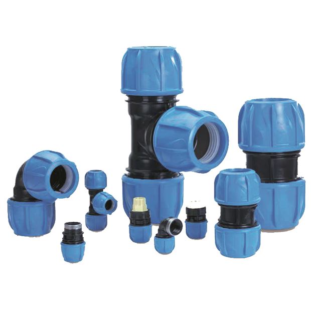 PE Compression Fittings & Saddles – IrriSmart